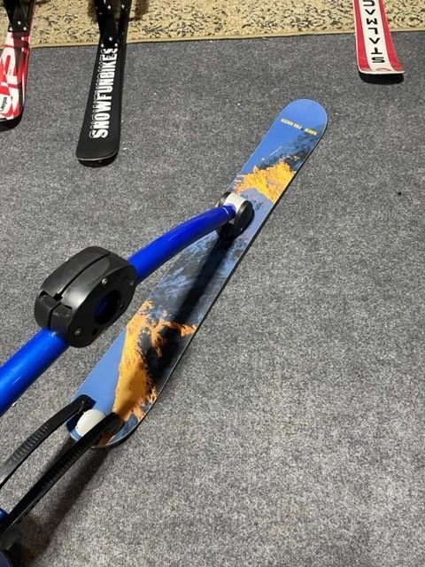 Powder Skibob/Skibike/Snowbike Skis - Ski Boards