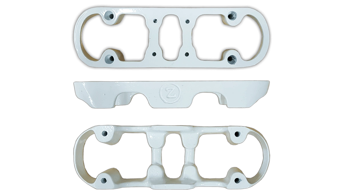 Snowboard Binding Risers for Foot Skis/Mini Skis - Pair