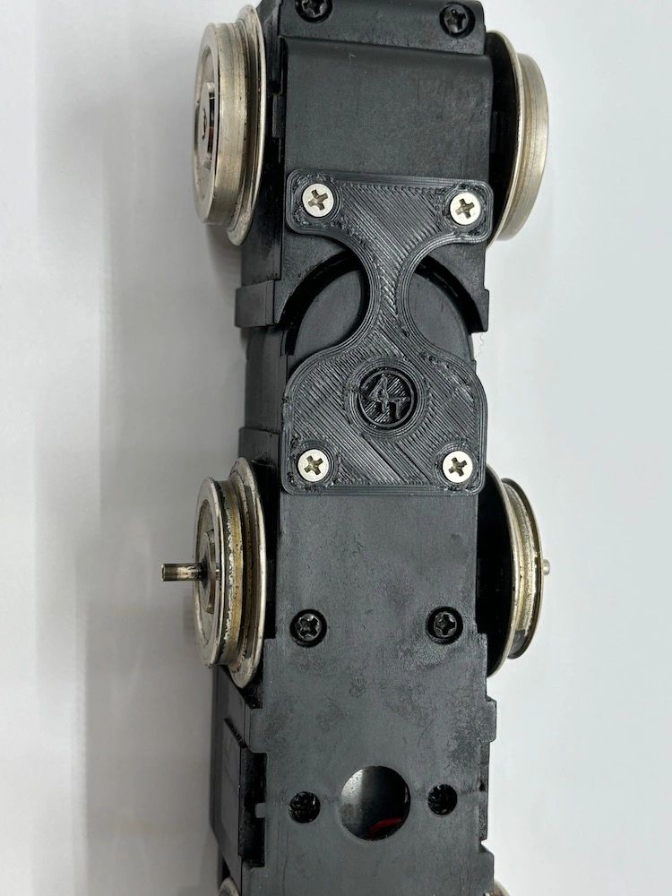 3 Axle Brace front & rear, USA Trains, PA/PB, 3D printed