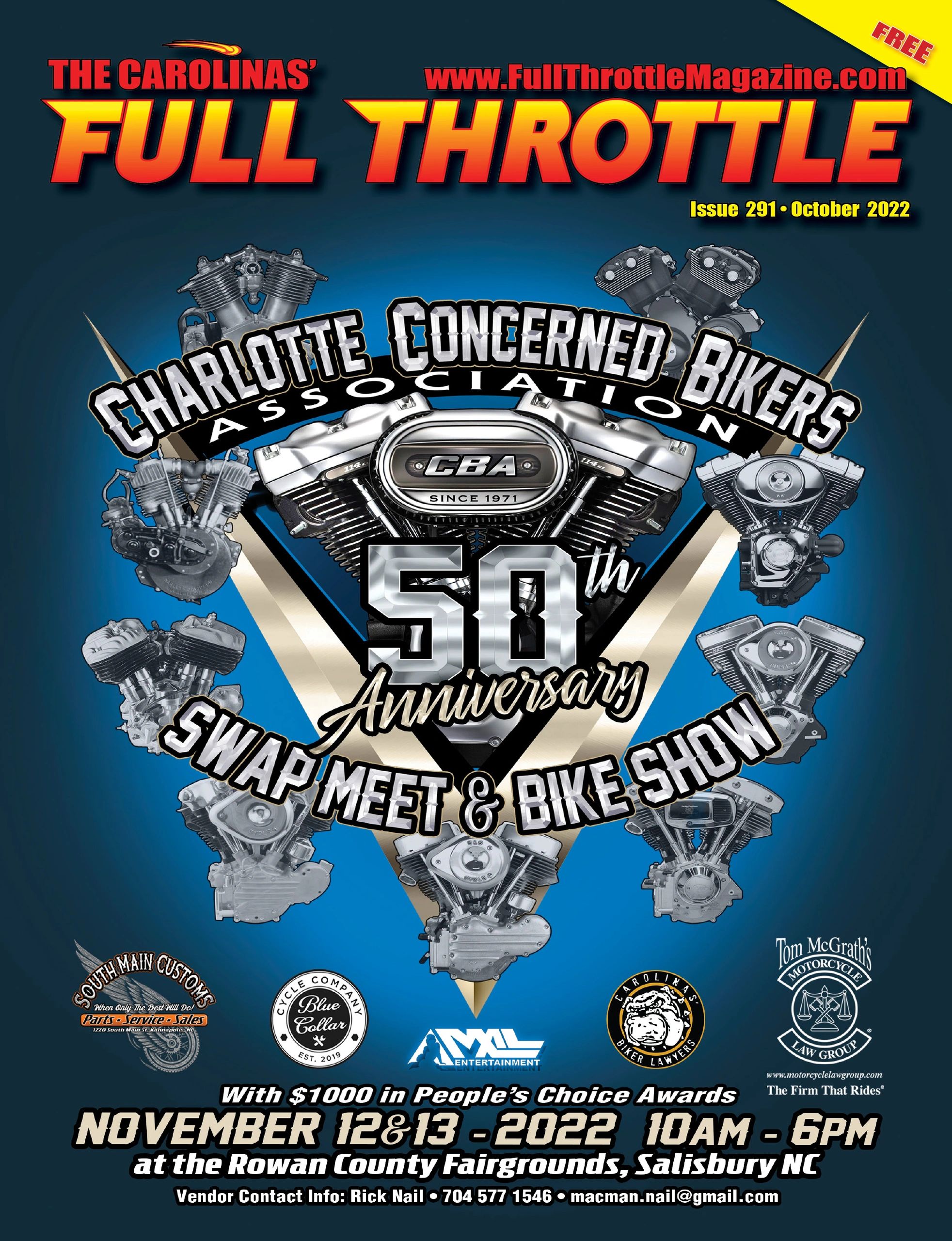 The Carolinas' Full Throttle Magazine