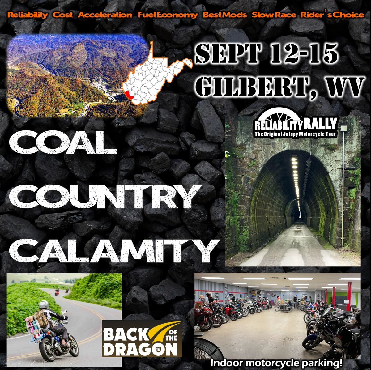 Reliability Rally West Virginia - 9/12/25 - Registration