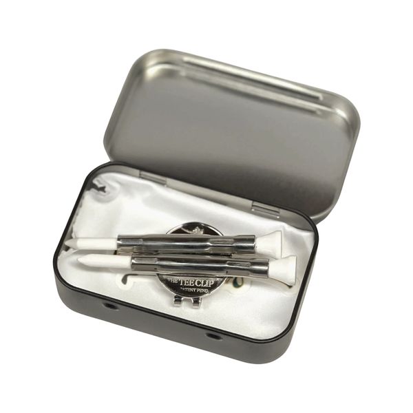 The Tee Clip - Magnetic Golf Tee Holder & Golf Ball Marker