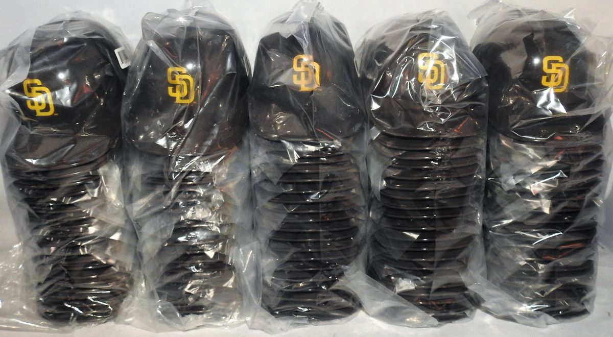 (100) San Diego Padres Ice Cream Sundae Helmets (free shipping)