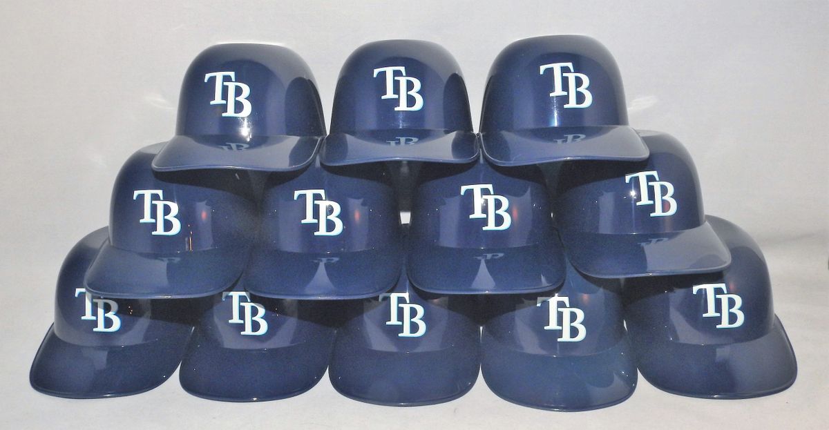 (12) Tampa Bay Rays Ice Cream Sundae Helmets (free shipping)