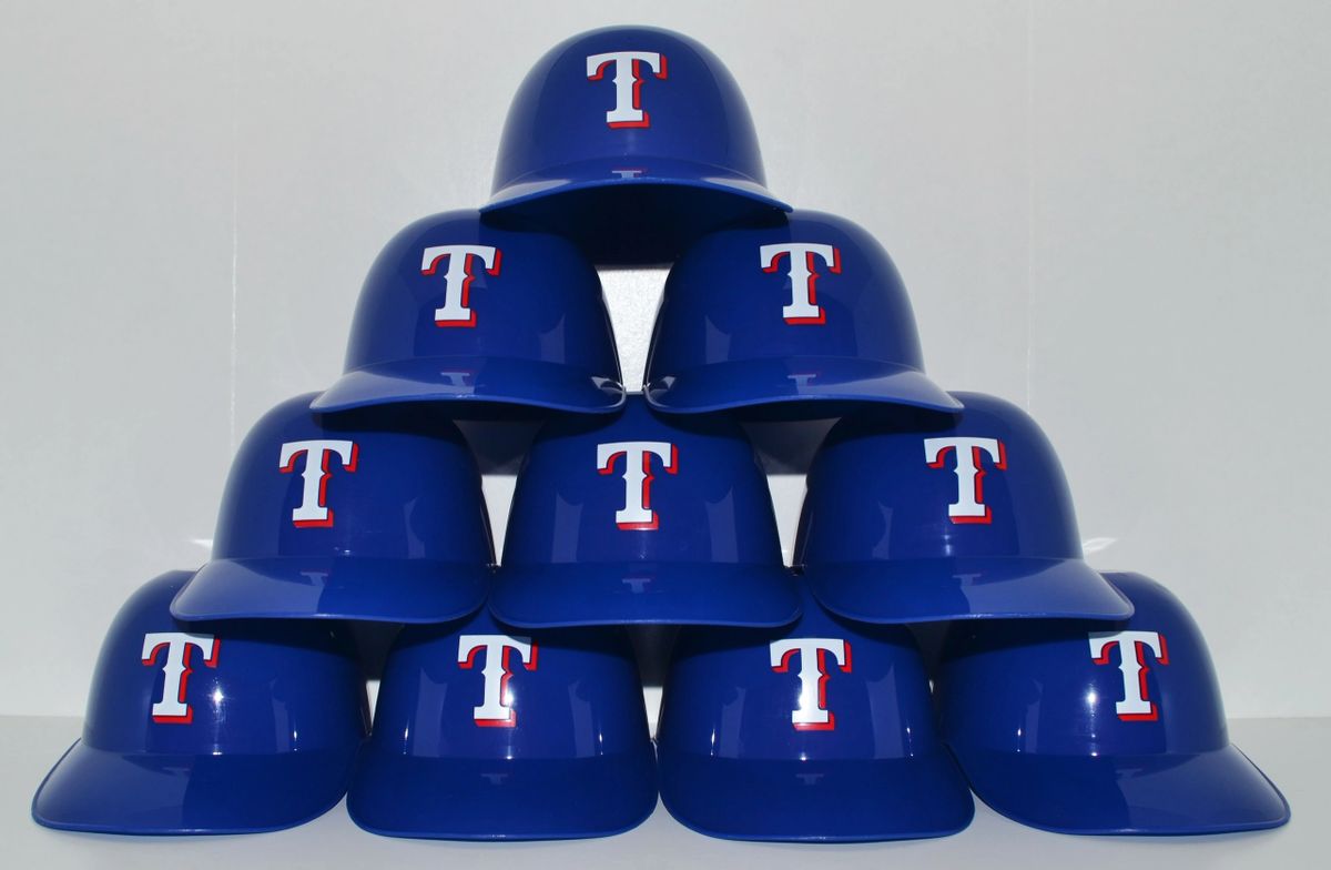 (10) Texas Rangers Ice Cream Sundae Helmets (free shipping)