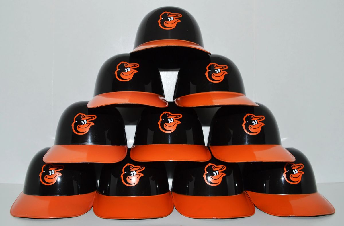 (10) Baltimore Orioles Ice Cream Sundae Helmets (free shipping)