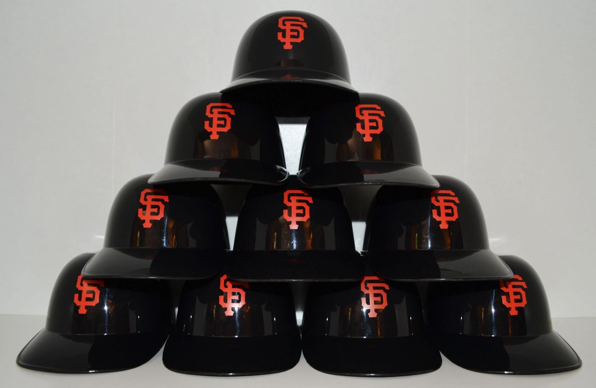 (10) San Francisco Giants Ice Cream Sundae Helmets (free shipping)