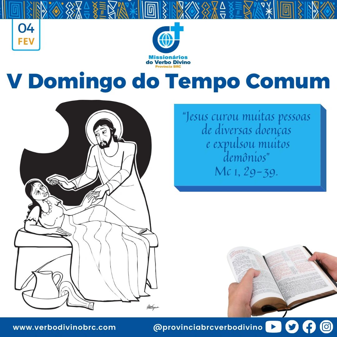 Verbo Divino em Foco - Reflexão do V Domingo do Tempo Comum