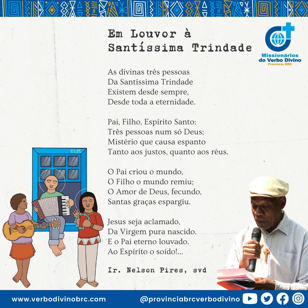 "Em Louvor à Santíssima Trindade" - Poesia Viva do Ir. Nelson