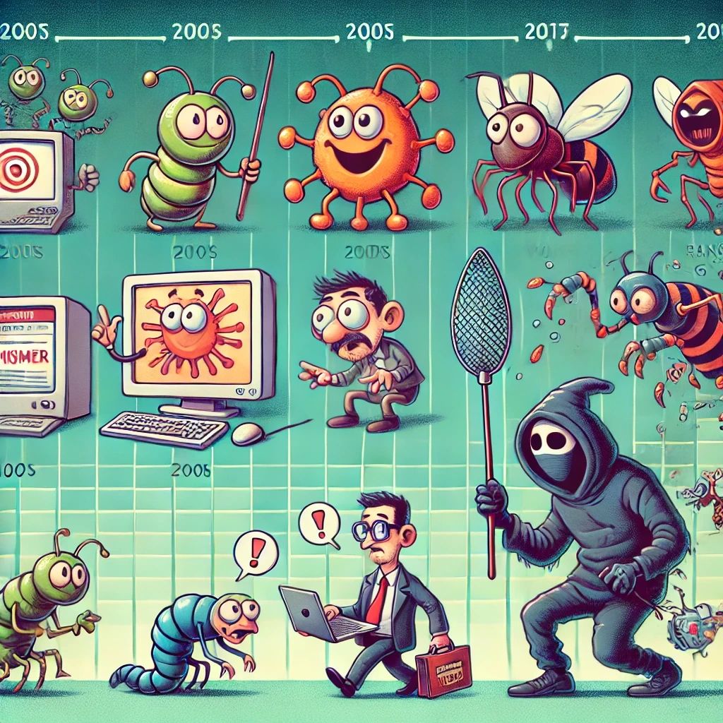 The Evolution of Cyber Threats Over the Years