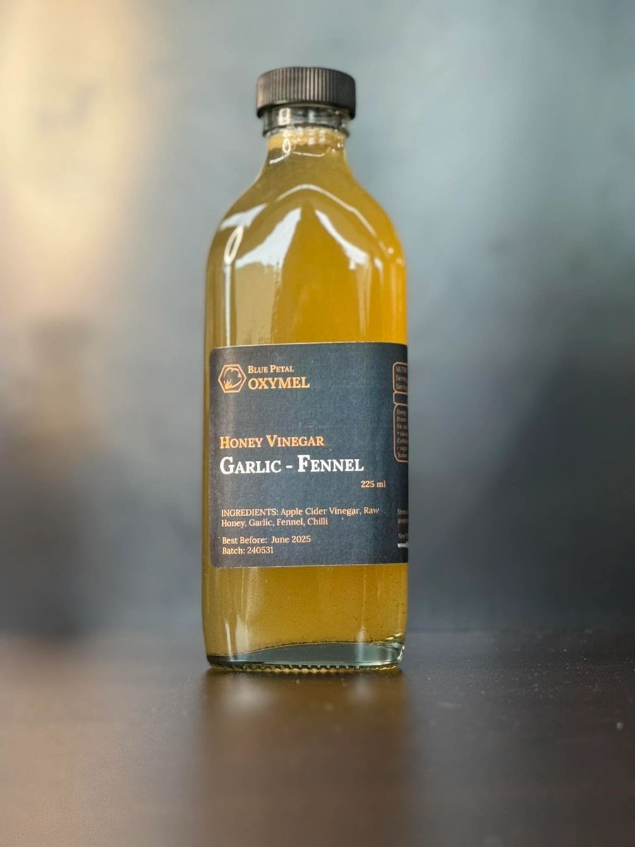 Oxymel: Garlic - Fennel