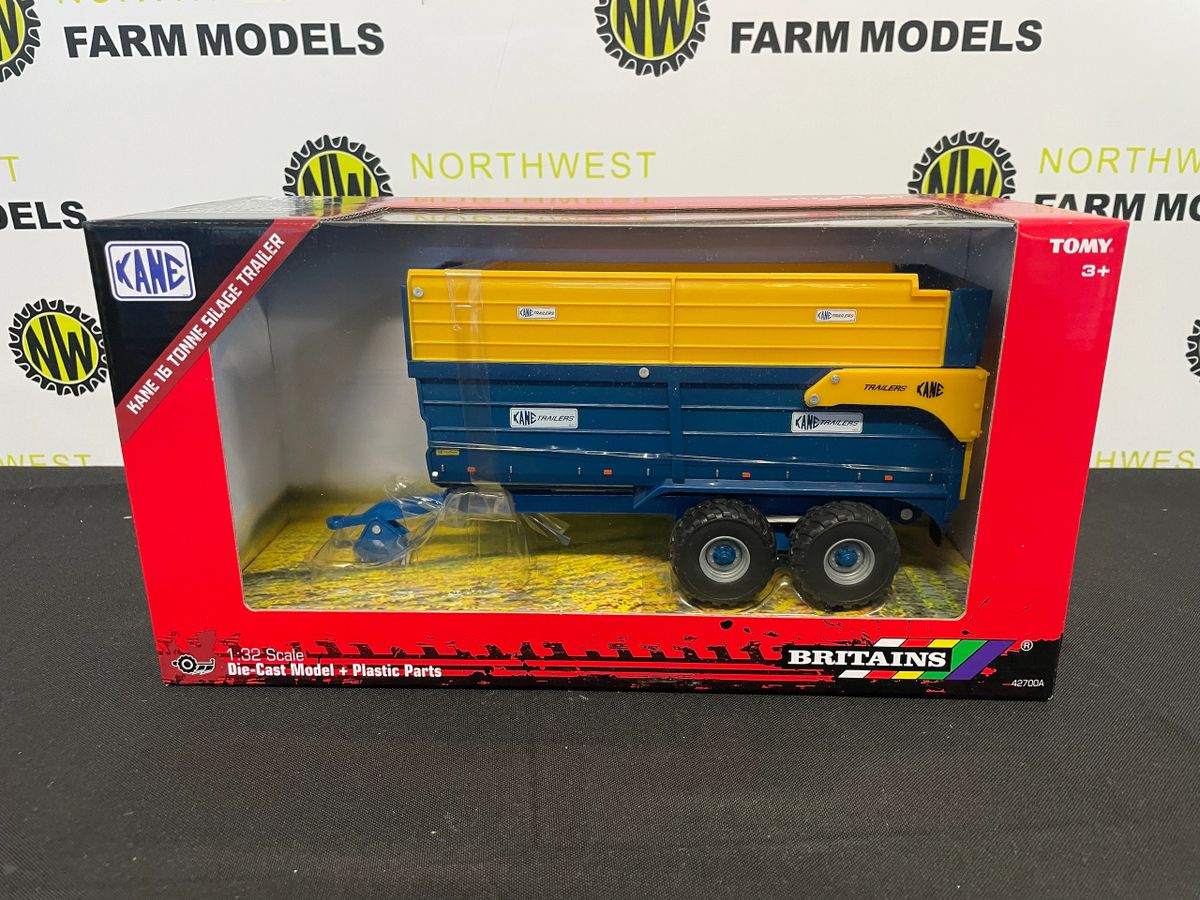 BRITAINS FARM 42700 1:32 SCALE KANE 16 TONNE SILAGE TRAILER