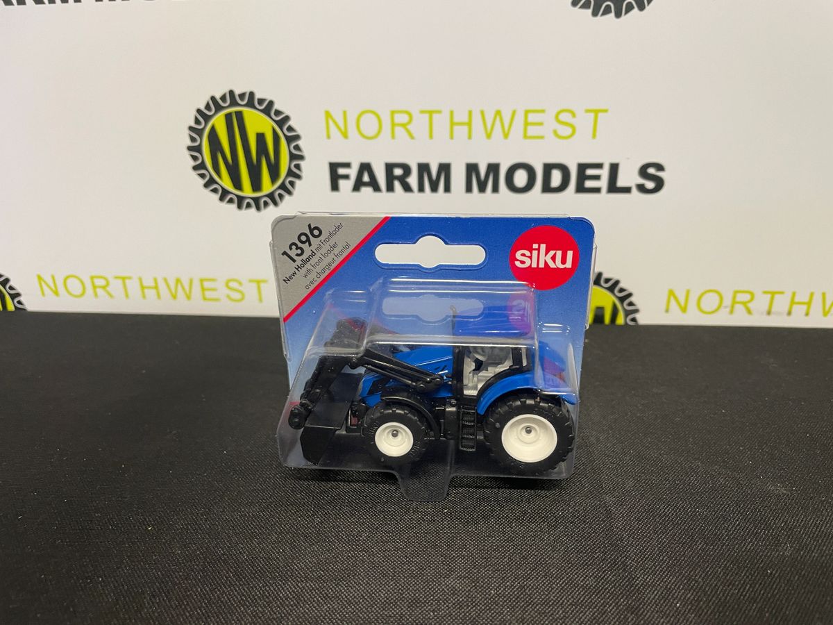 SIKU 1396 1:87 SCALE NEW HOLLAND WITH FRONT LOADER
