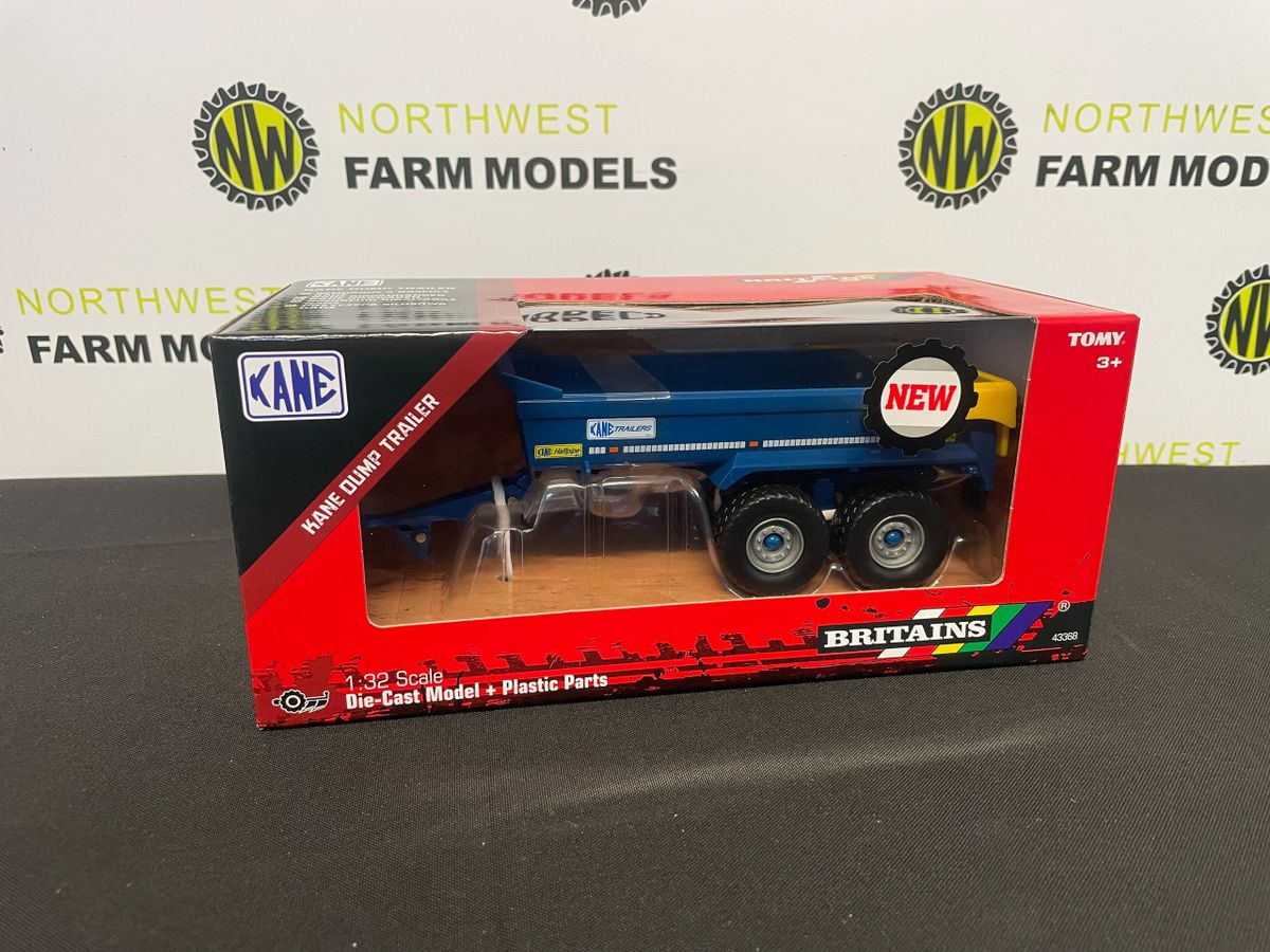BRITAINS 43368 1:32 SCALE KANE TWIN AXLE DUMP TRAILER