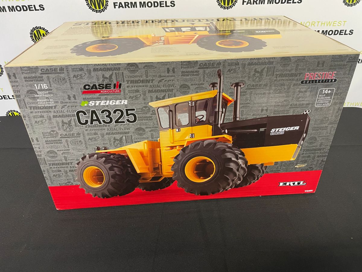 ERTL 44348 1:16 SCALE CASE IH STEIGER CA325 INDUSTRIAL YELLOW PRESTIGE ...