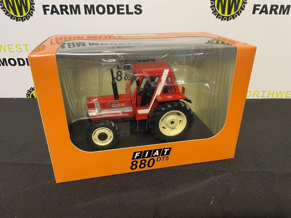 REPLICAGRI 1:32 SCALE FIAT 880 DT 4WD TERRACOTTA TRACTOR