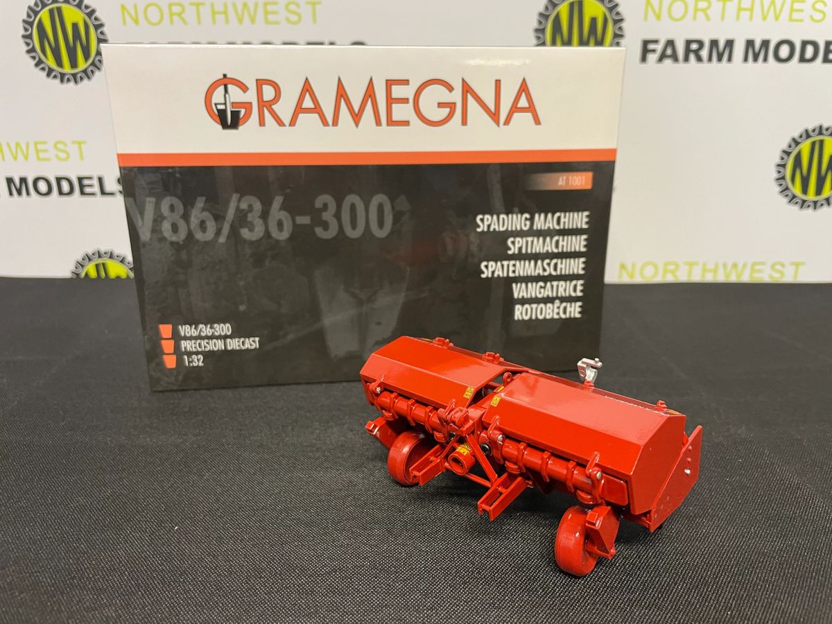 AT COLLECTIONS 1:32 SCALE GRAMEGNA V86/36-300 SPADING MACHINE