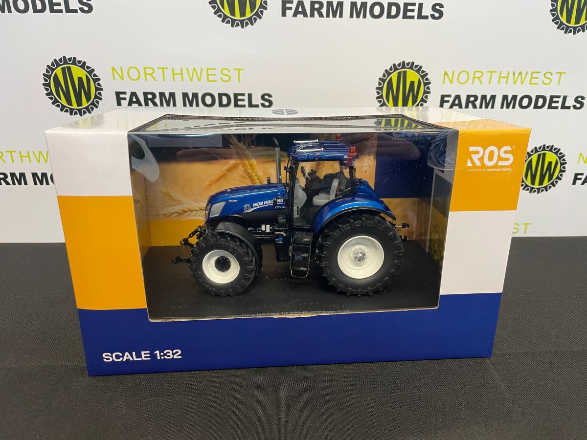 ROS 30140.5 1:32 SCALE NEW HOLLAND T7.270 AUTO COMMAND BLUE POWER TRACTOR