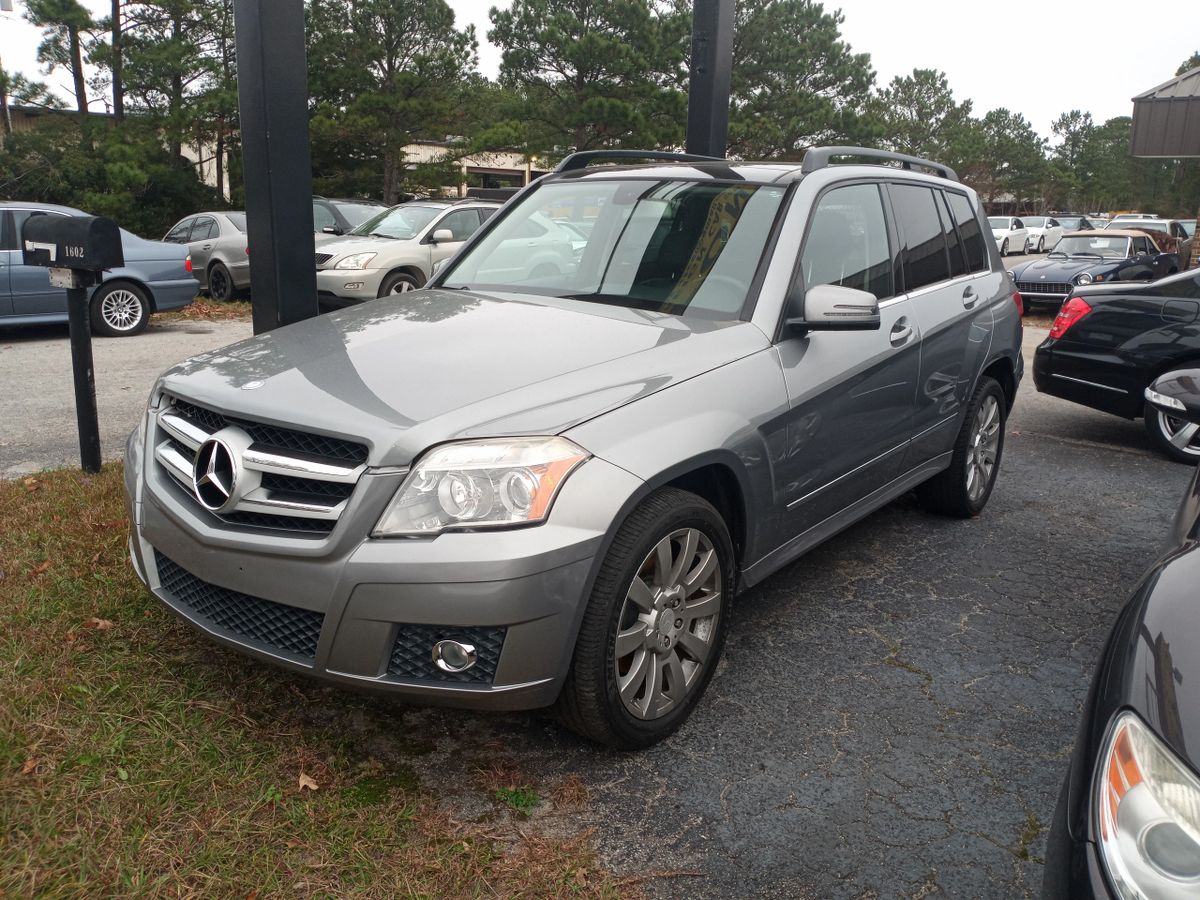 2011 MERCEDES GLK350 AWD SILVER