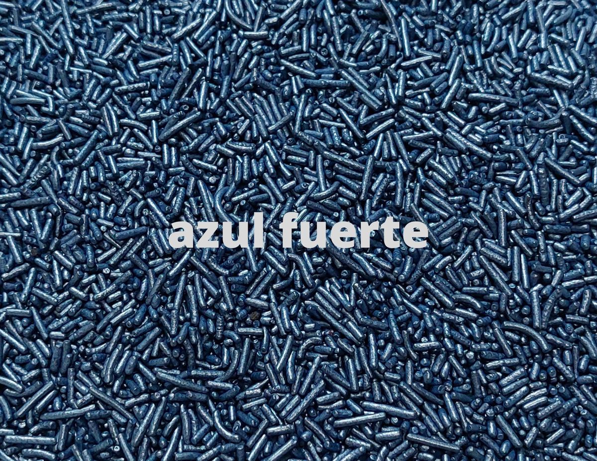 Granillo perlado azul fuerte
