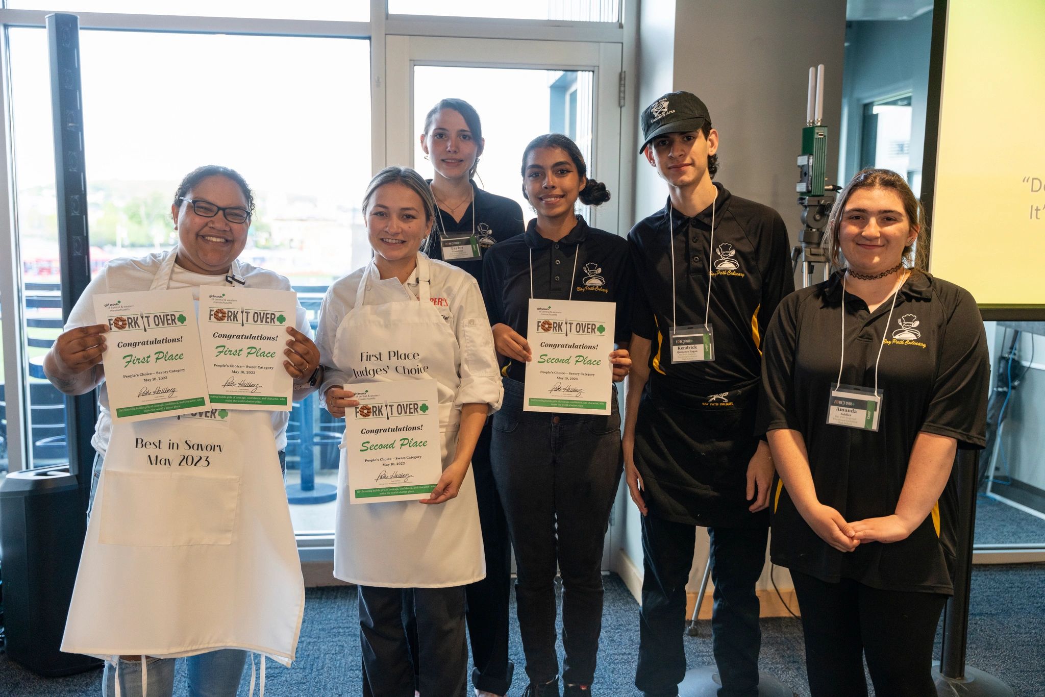 9 student chefs compete at Girl Scouts' Fork It Over event