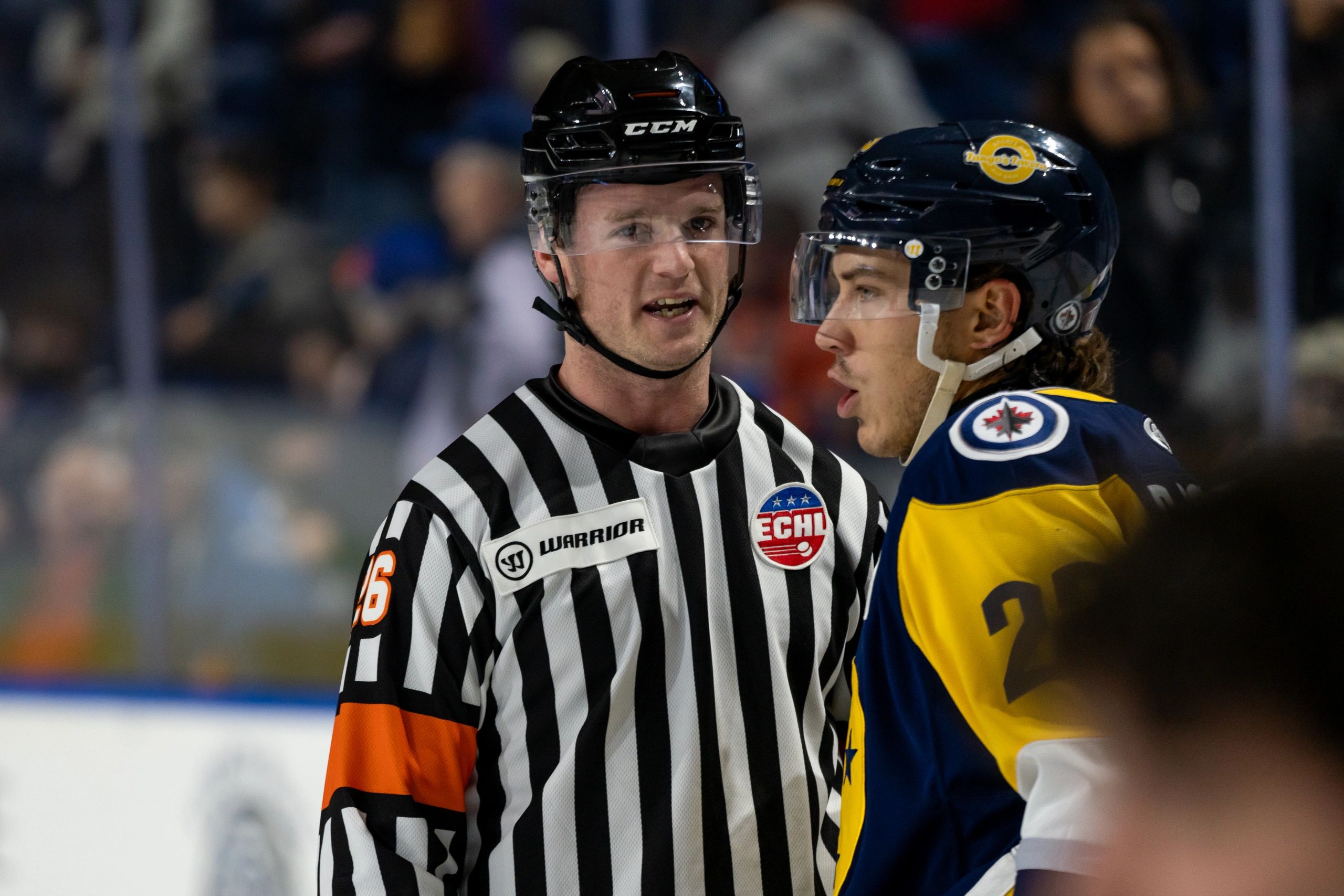 From stripes to the bench; Railers' Chris Rumble takes rare path