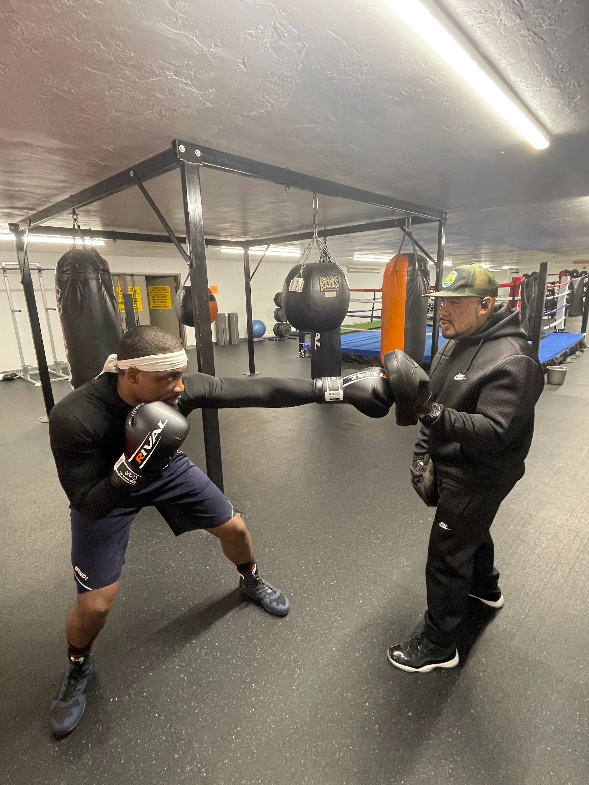 Pro boxer's motivation extends beyond gym at alternative school