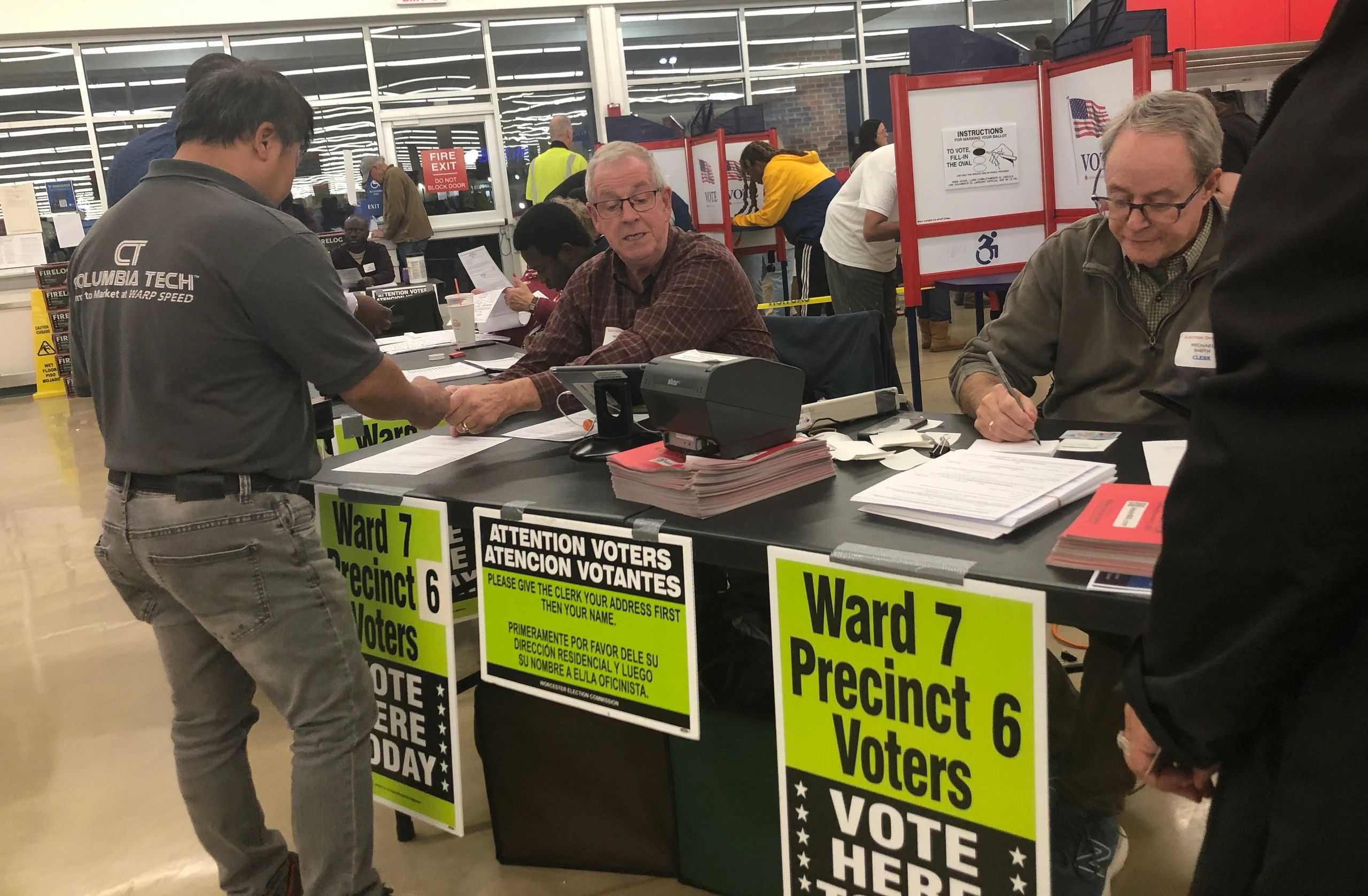 Election Day: Worcester preps for record-breaking voter turnout