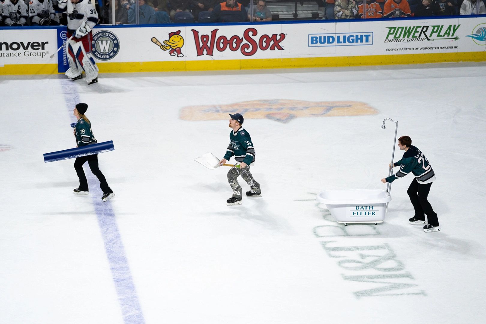 Railers Ice Crew brings fun and flair to the DCU Center