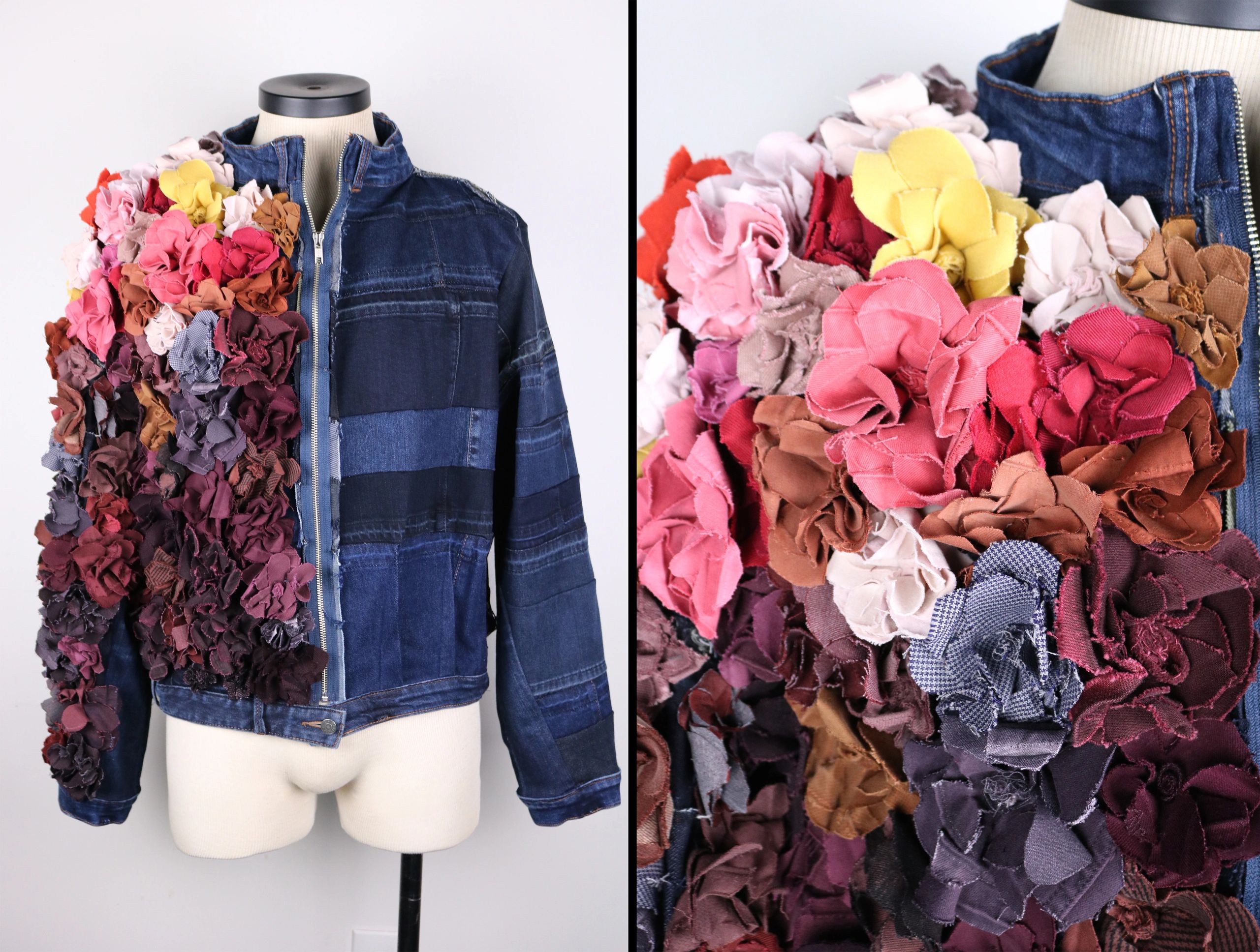 Local designer creates upcycled garments from denim