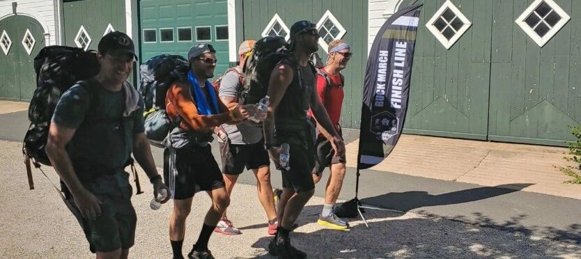 Marching for childhood cancer; 100-mile Ruck returns