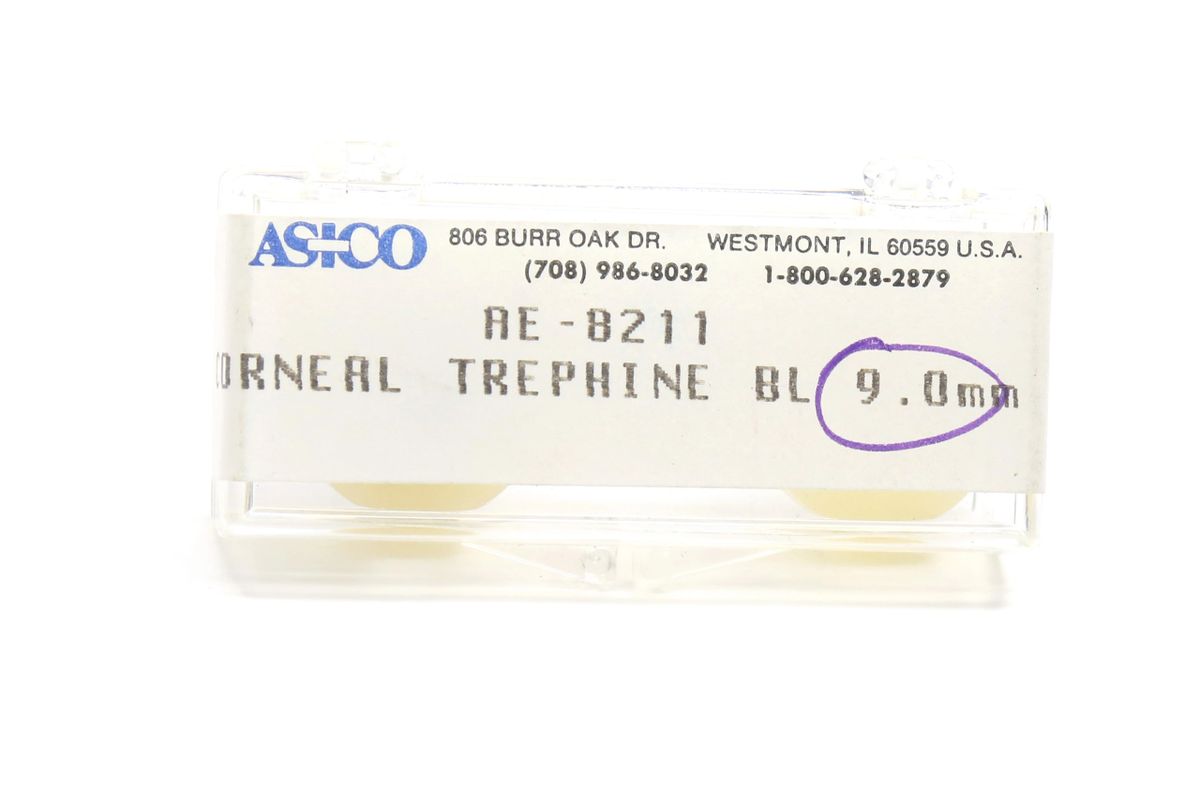 Asico AE-8211 Corneal Trephine Blade 9.0mm