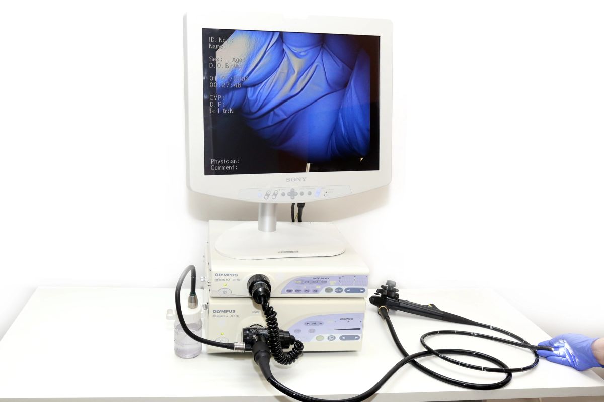 Olympus CLV-160 / CV-160 Light Source / CCU with Pigtail, Water Bottle ...