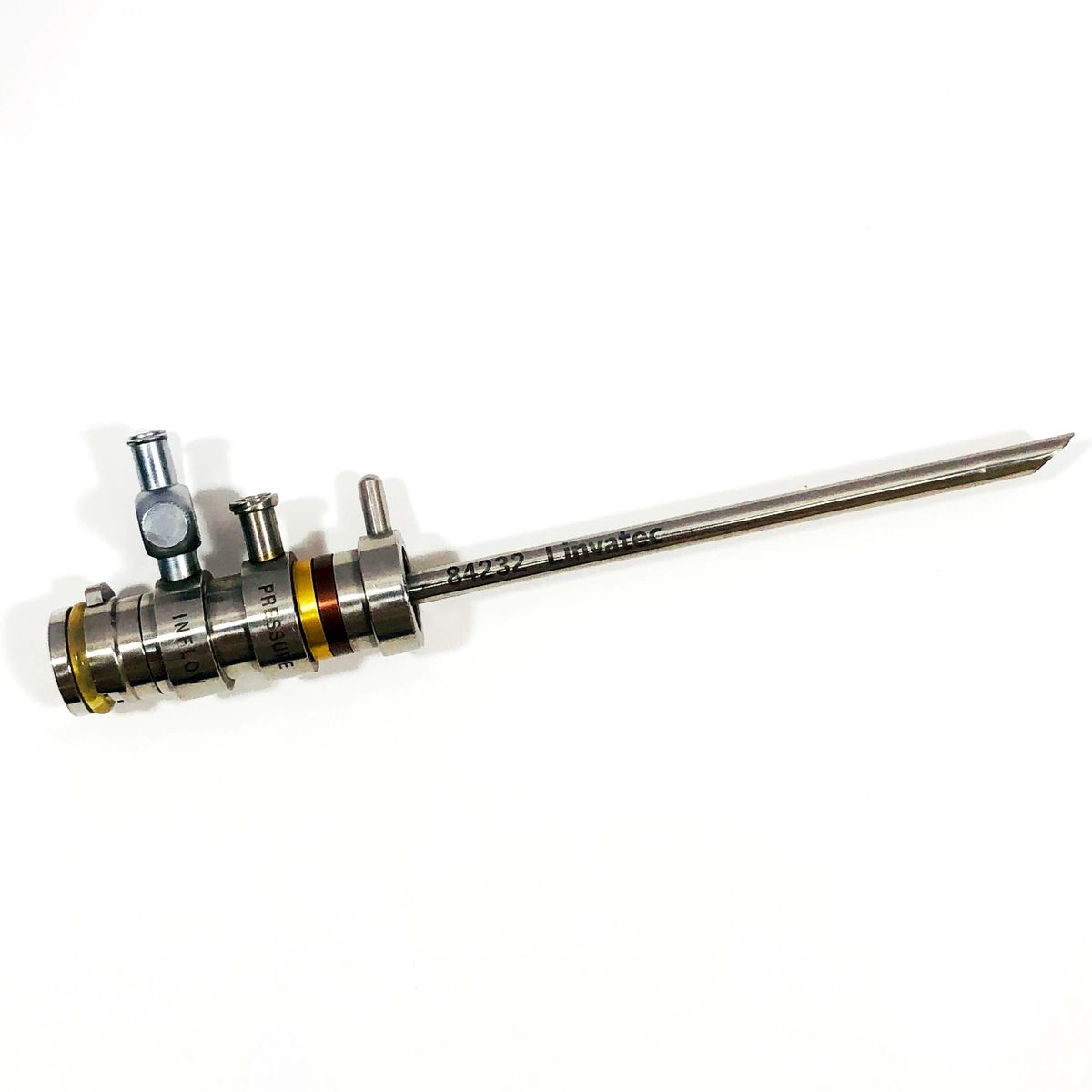 Linvatec 84232 Single Stopcock Pressure Sensing Sheath. Fits Stryker ...
