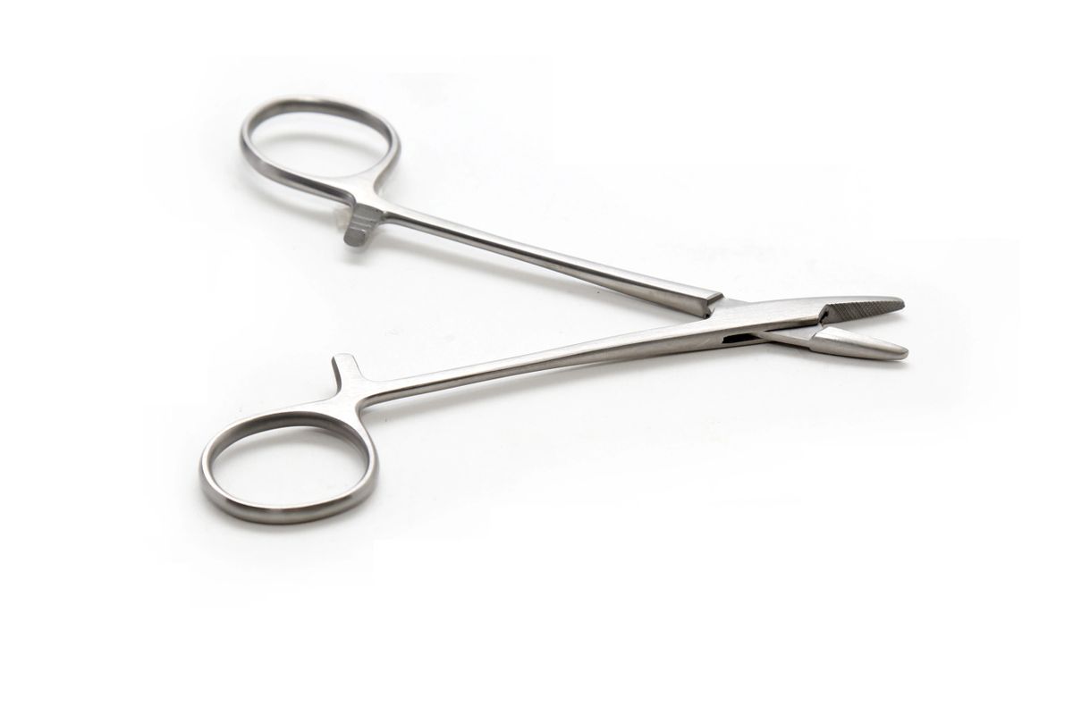 Sklar 20-1352 Webster NH 5.25” Serrated Needle Holder. New!