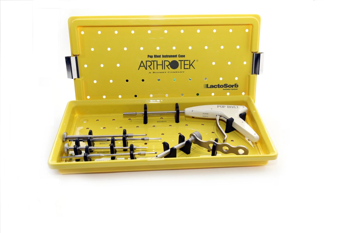 Arthrotek LactoSorb Arthrorivet Instrument Set! Great Condition!