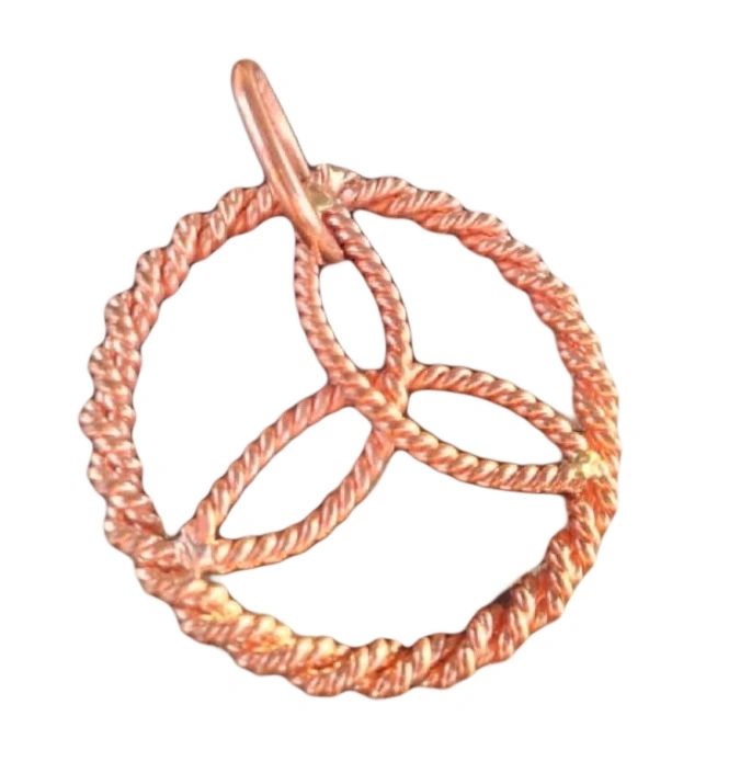 177mhz Lost cubit Triquetra Double twist Tensor Ring