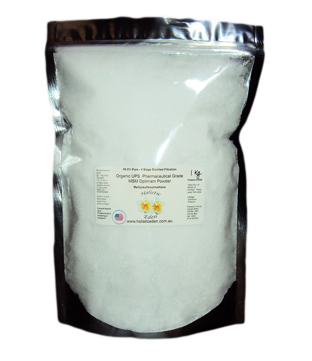 1kg Pure MSM Powder Crystals Pure Methylsulfonylmethane Dimethyl ...