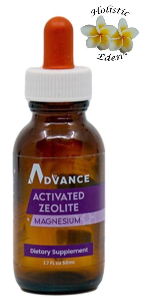 Pure Liquid Advanced Zeolite Activated Zeolite Drops w/ Magnesium ...