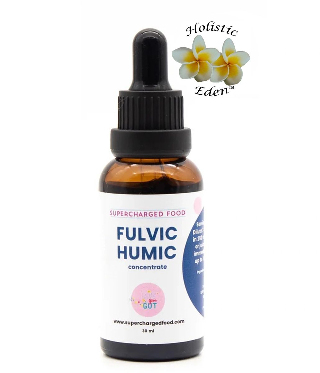 Pure Fulvic Humic Acid Liquid Concentrate 30ml Immune Boost Probiotic