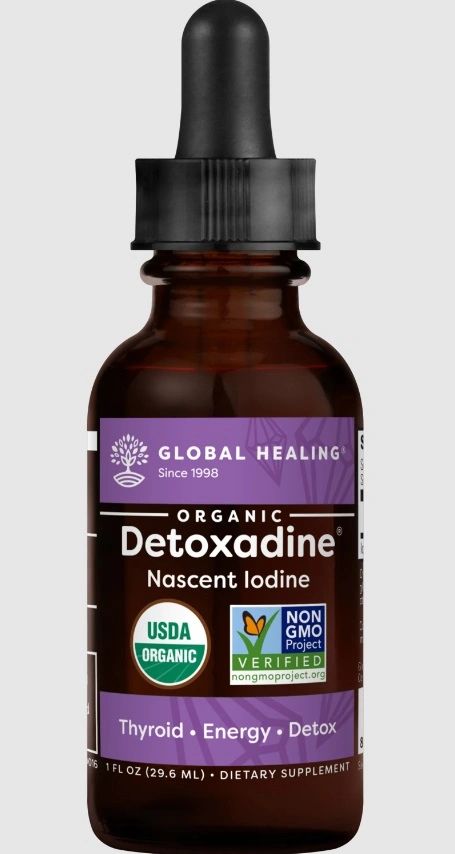 Detoxadine Organic Nascent Iodine 1oz GMO Free