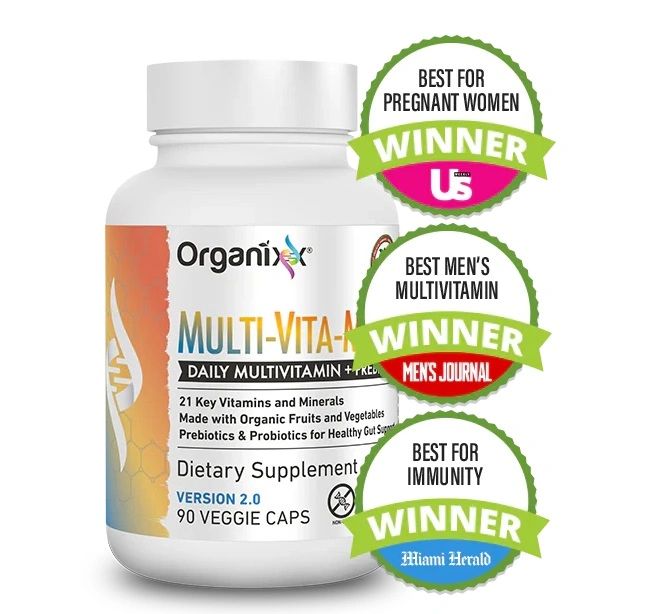 Organixx Multi-Vita Maxx Multi Vitamin from Organic Whole Foods