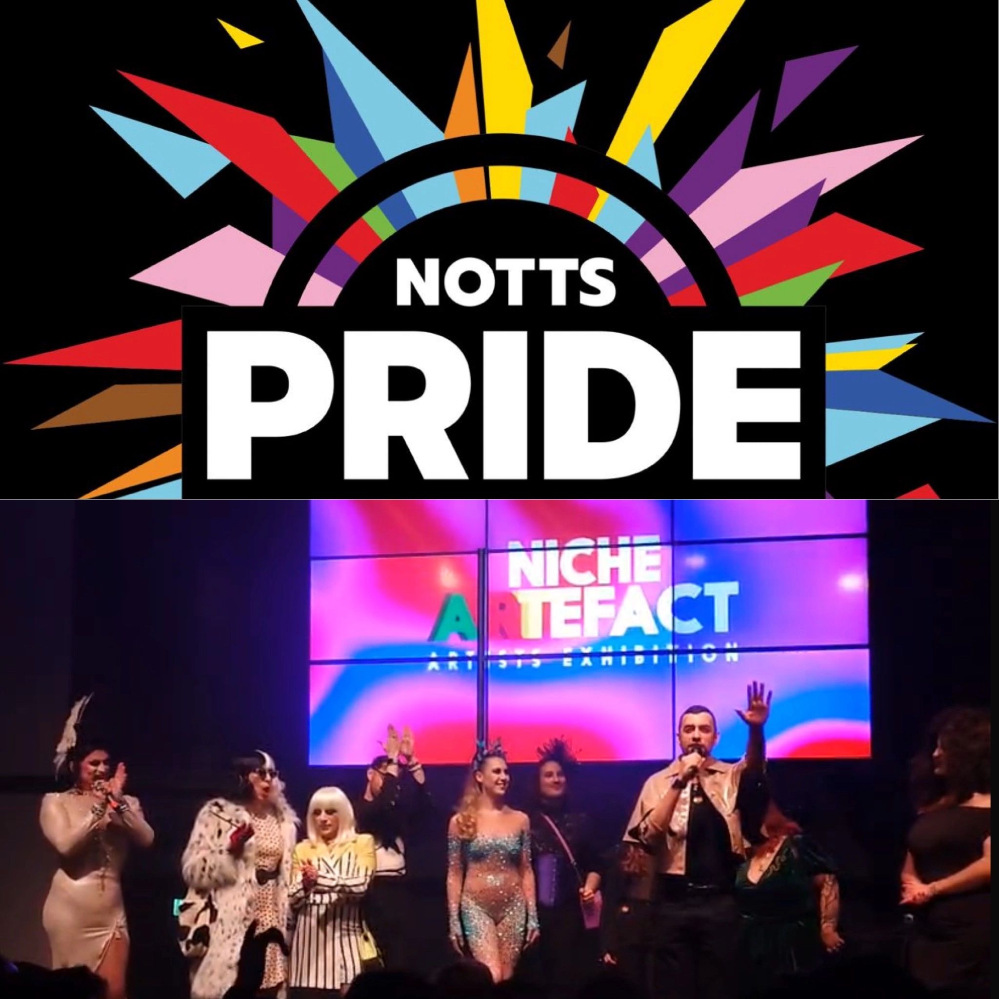 NICHE ARTEFACT announces main stage debut for Notts Pride 2025!