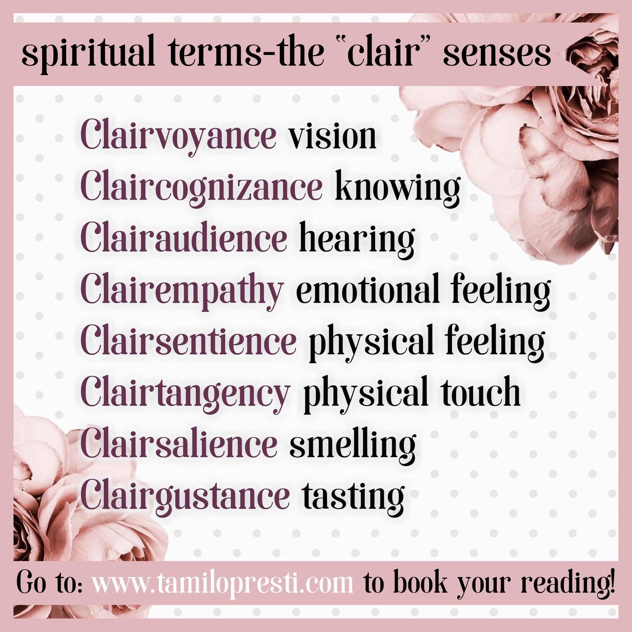 Understanding The "Clair" Senses