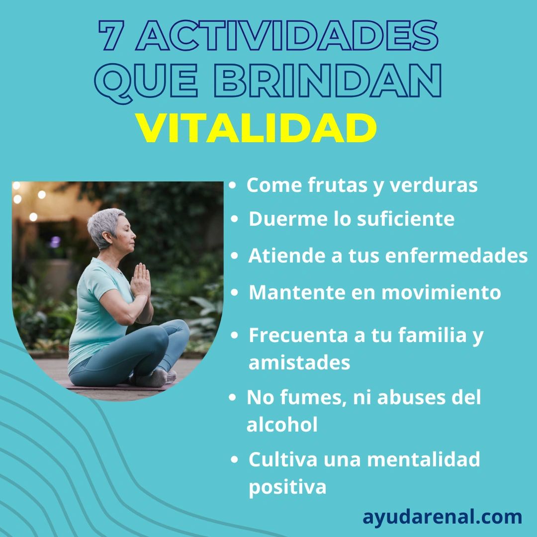 7 actividades que brindan vitalidad.