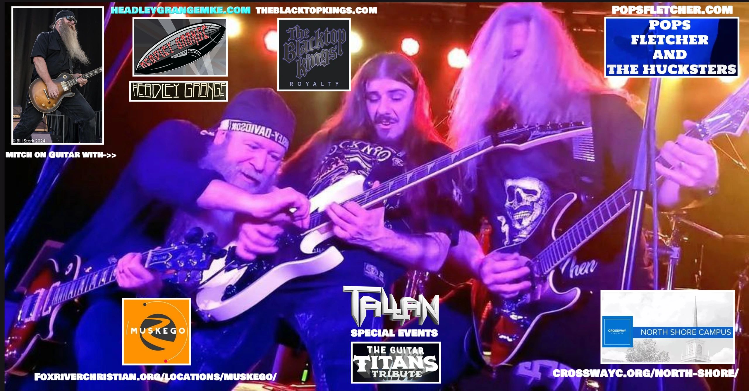 Experience Live Guitar Events with Jeff D Mitch Mitchell