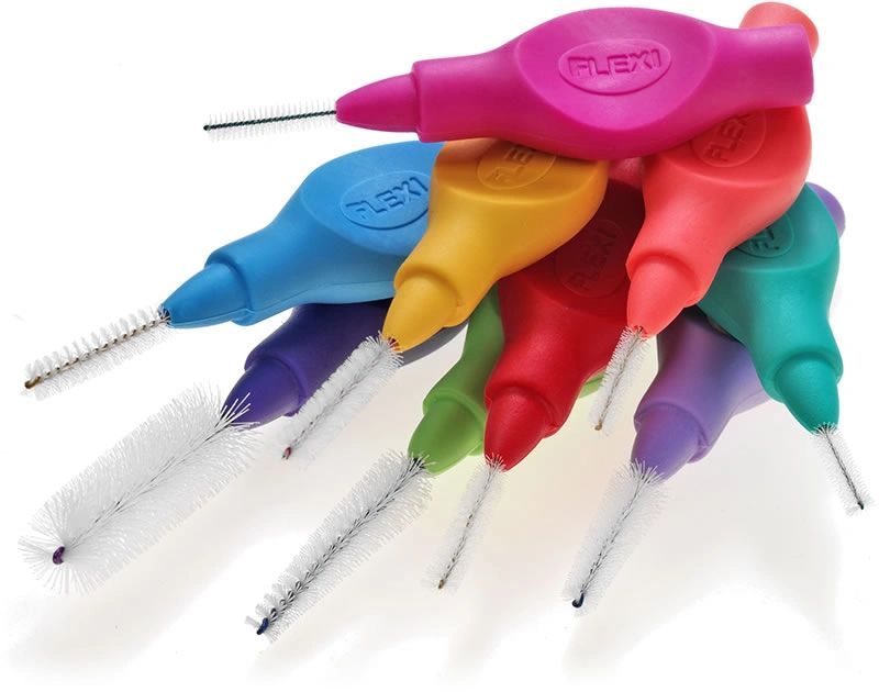 FLEXI interdental brushes VALUE Pack (contains 25 brushes of your ...