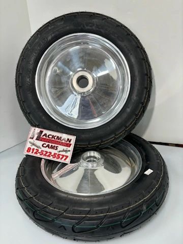 Solid Chrome Wheels & Tires