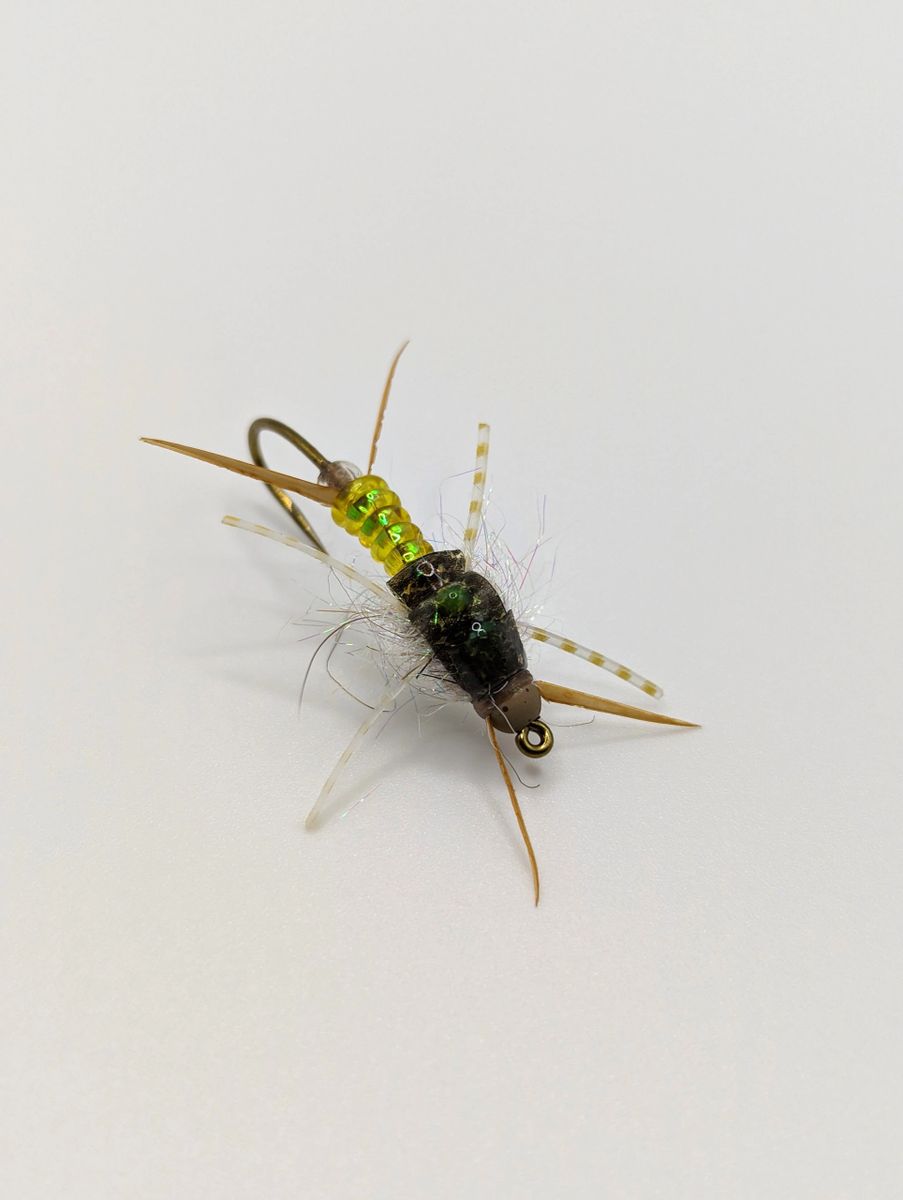Electric Golden Stonefly Nymph