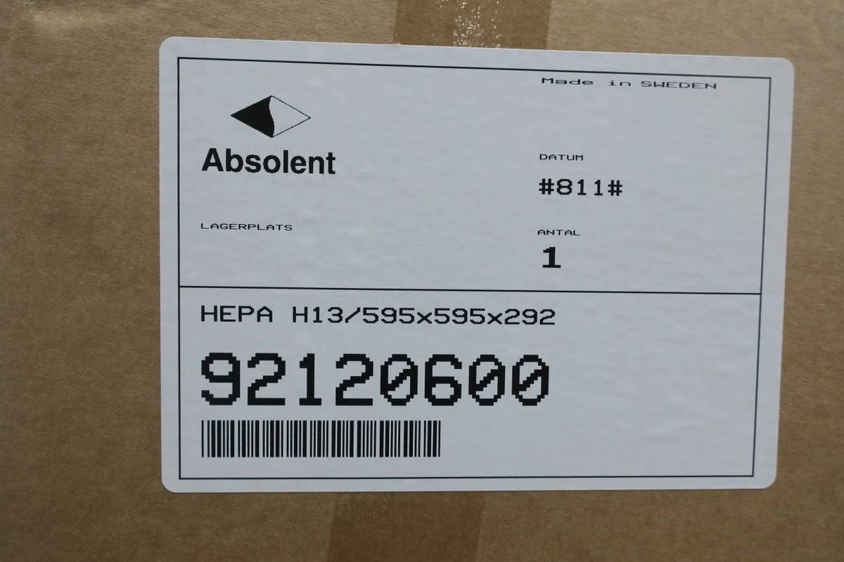 92120600 - Absolent HEPA H13/595